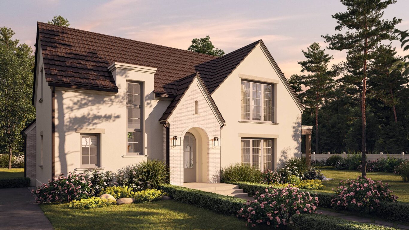 COTTAGE HOUSE kompaktowy dom o powierzchni 175m²